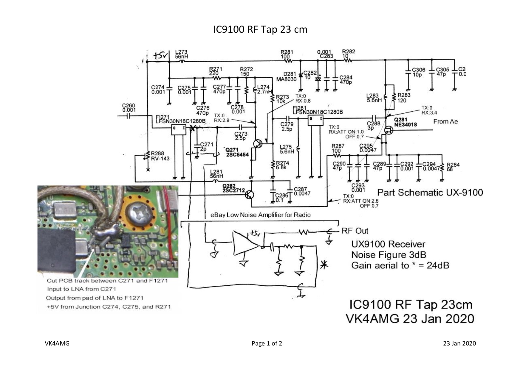 Pat V 9100 Panadaptor for IC9100 – City Of Brisbane Radio Society inc.